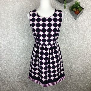 Julie brown Dresses | Fit Flare Faux Leather Dress | Poshmark